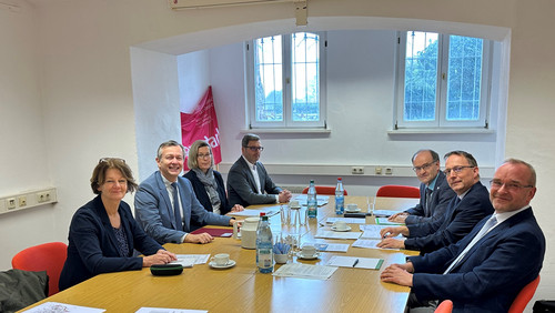 Arbeitsgespräch mit dem Finanzminister | dbb mecklenburg-vorpommern
